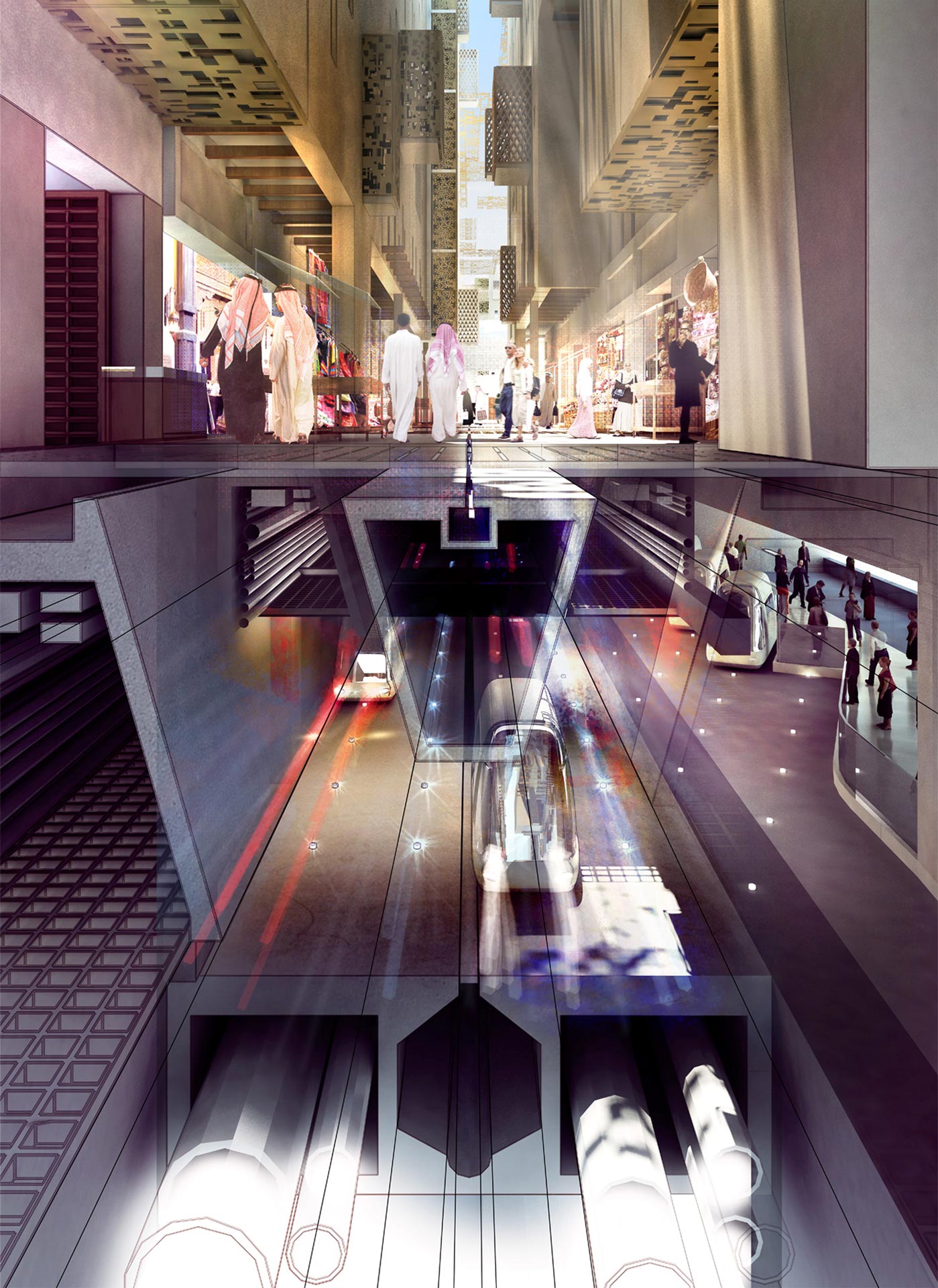 Masterplan Masdar City | Transsolar | KlimaEngineering