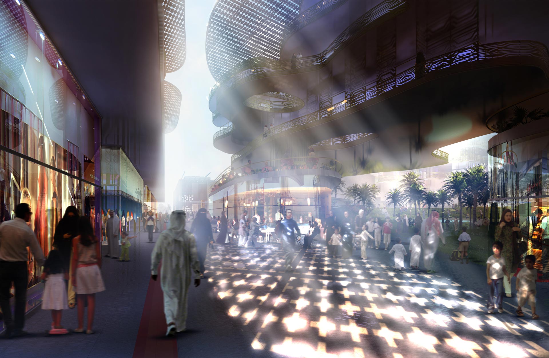 Masterplan Masdar City | Transsolar | KlimaEngineering