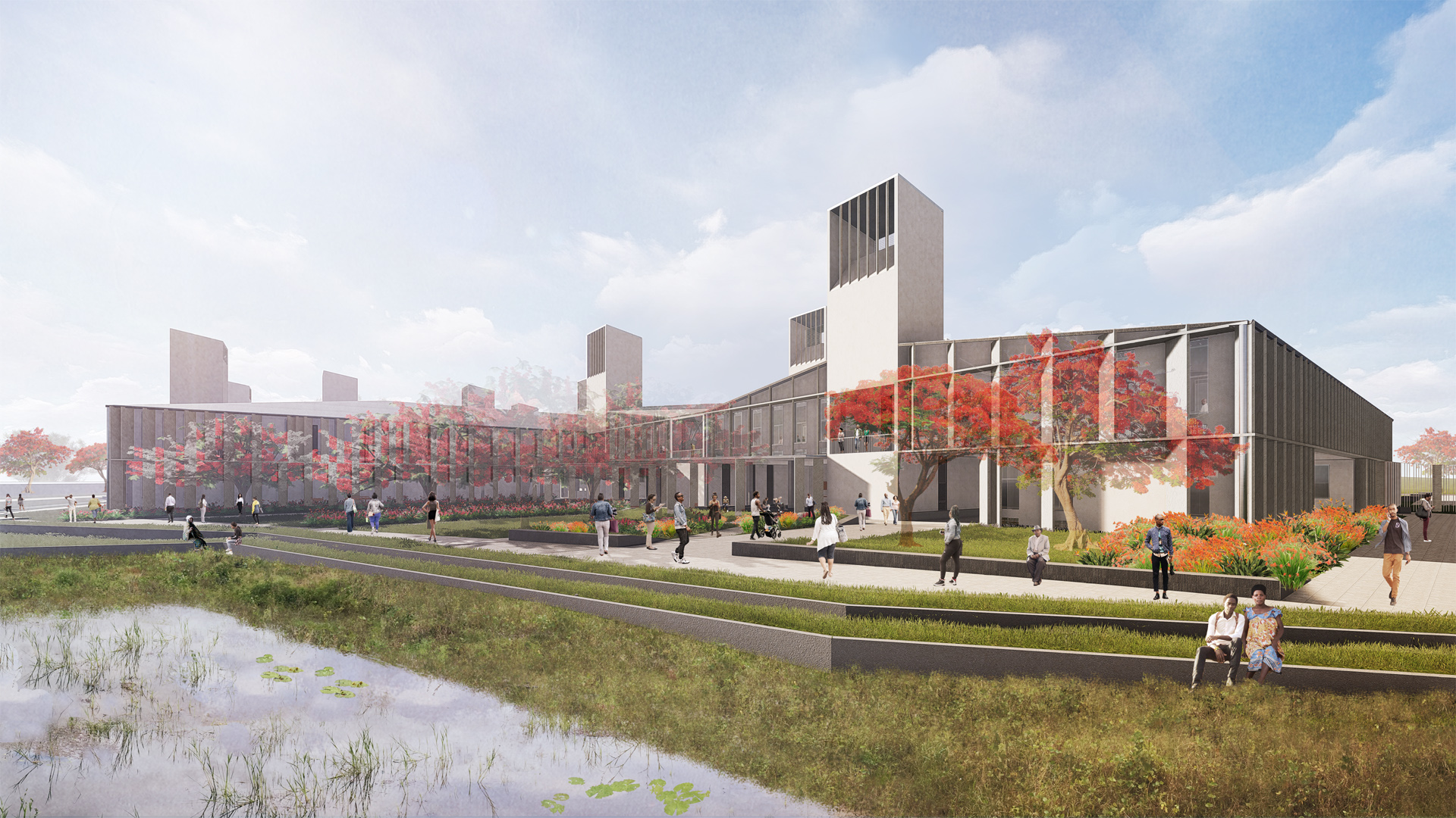 Redemption Hospital | Transsolar | KlimaEngineering