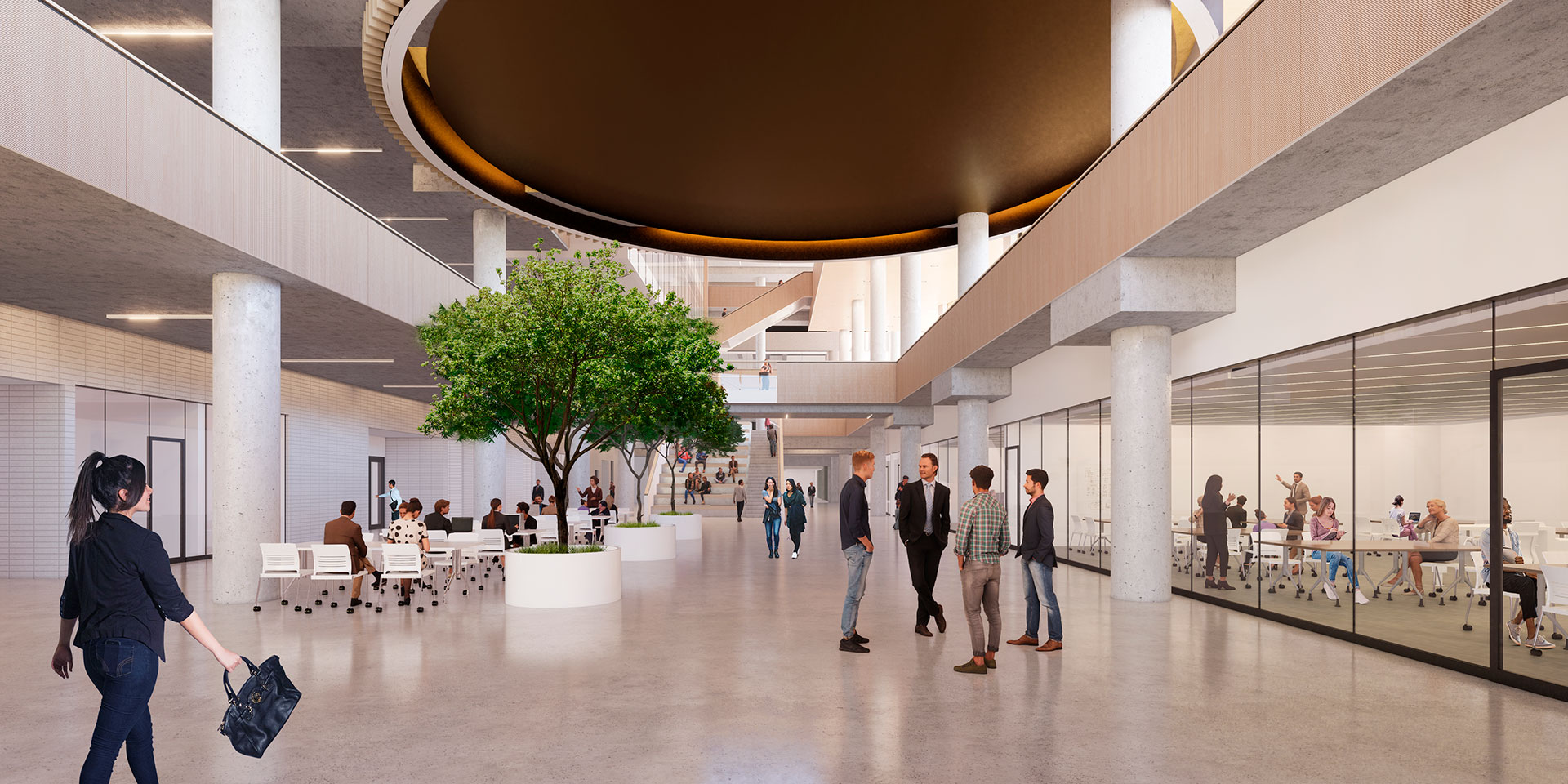 Mathison Hall - Haskayne School of Business | Transsolar | KlimaEngineering
