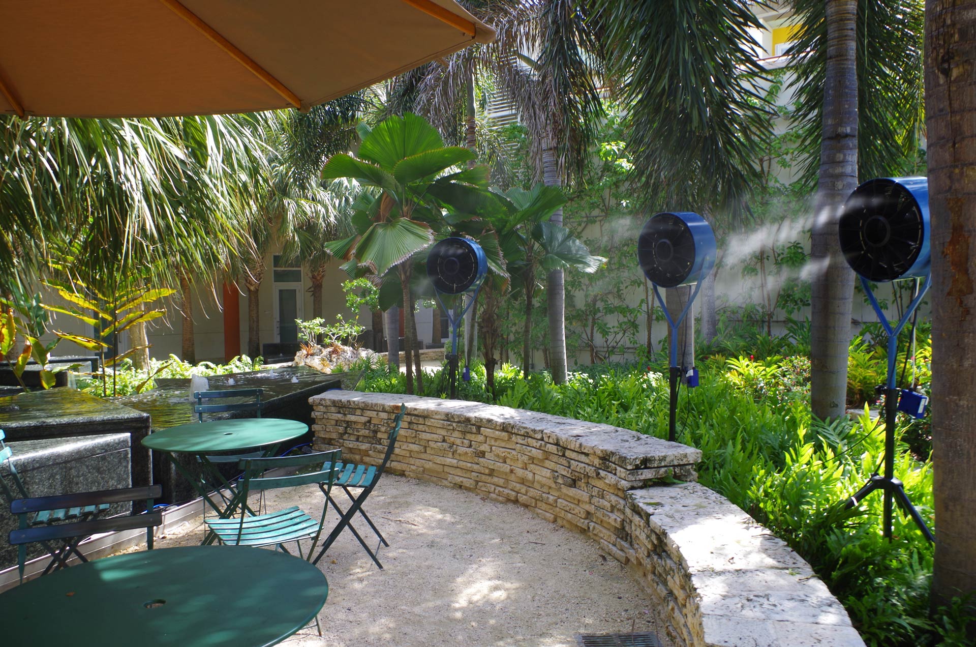 Dry Mist Testing in the Carribean | Transsolar | KlimaEngineering