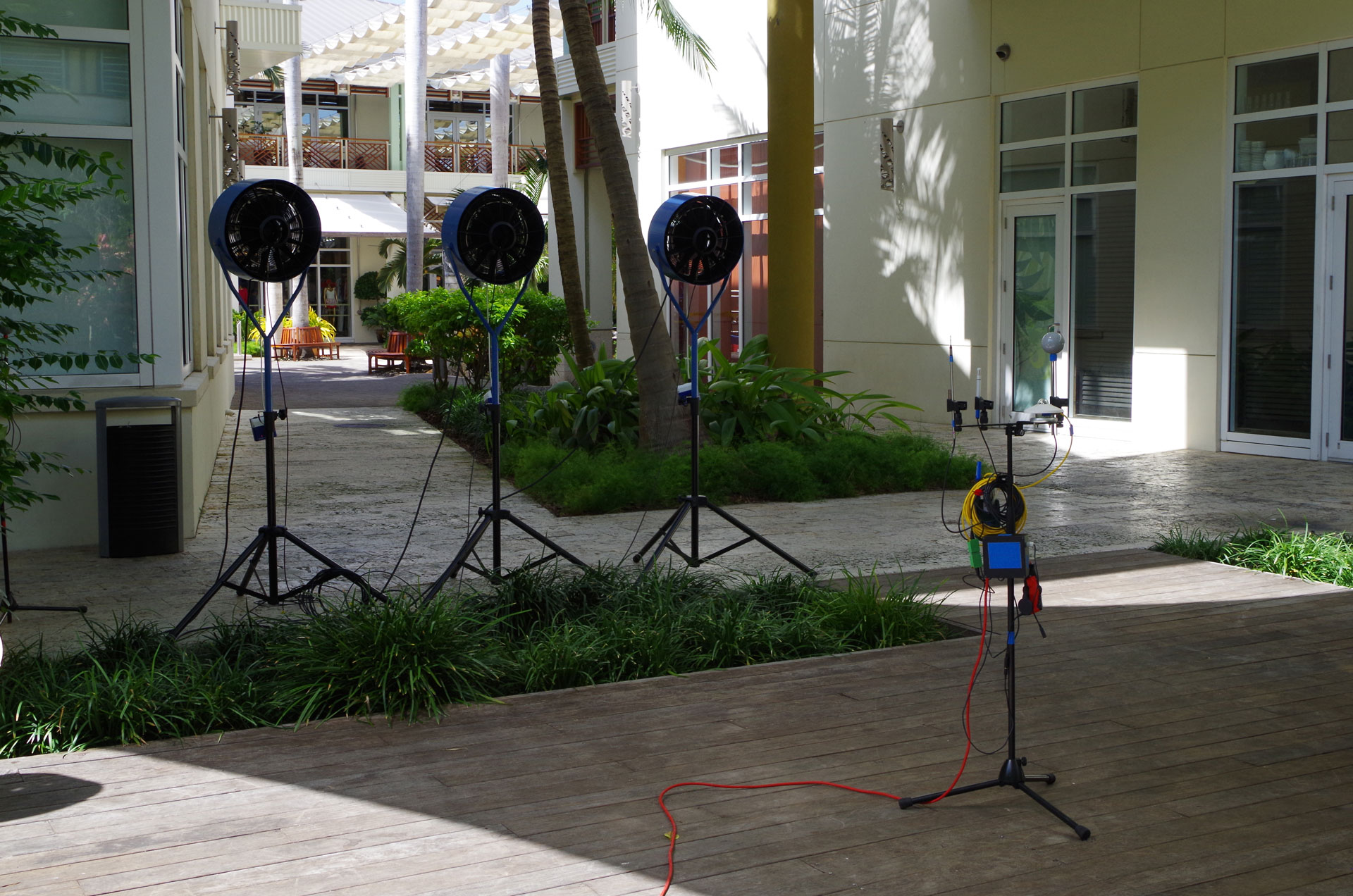 Dry Mist Testing in the Carribean | Transsolar | KlimaEngineering