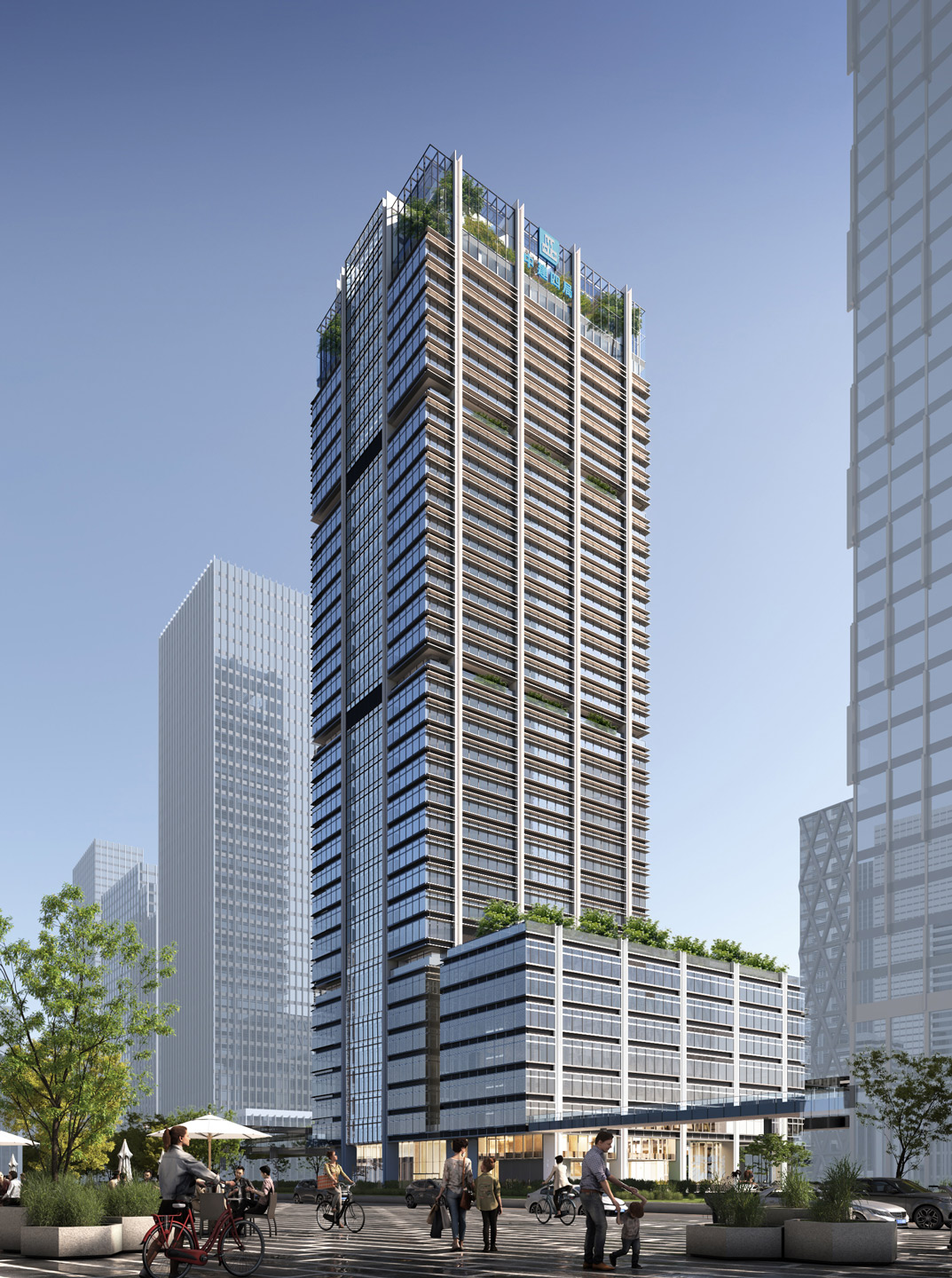 CSCEC Headquarters | Transsolar | KlimaEngineering