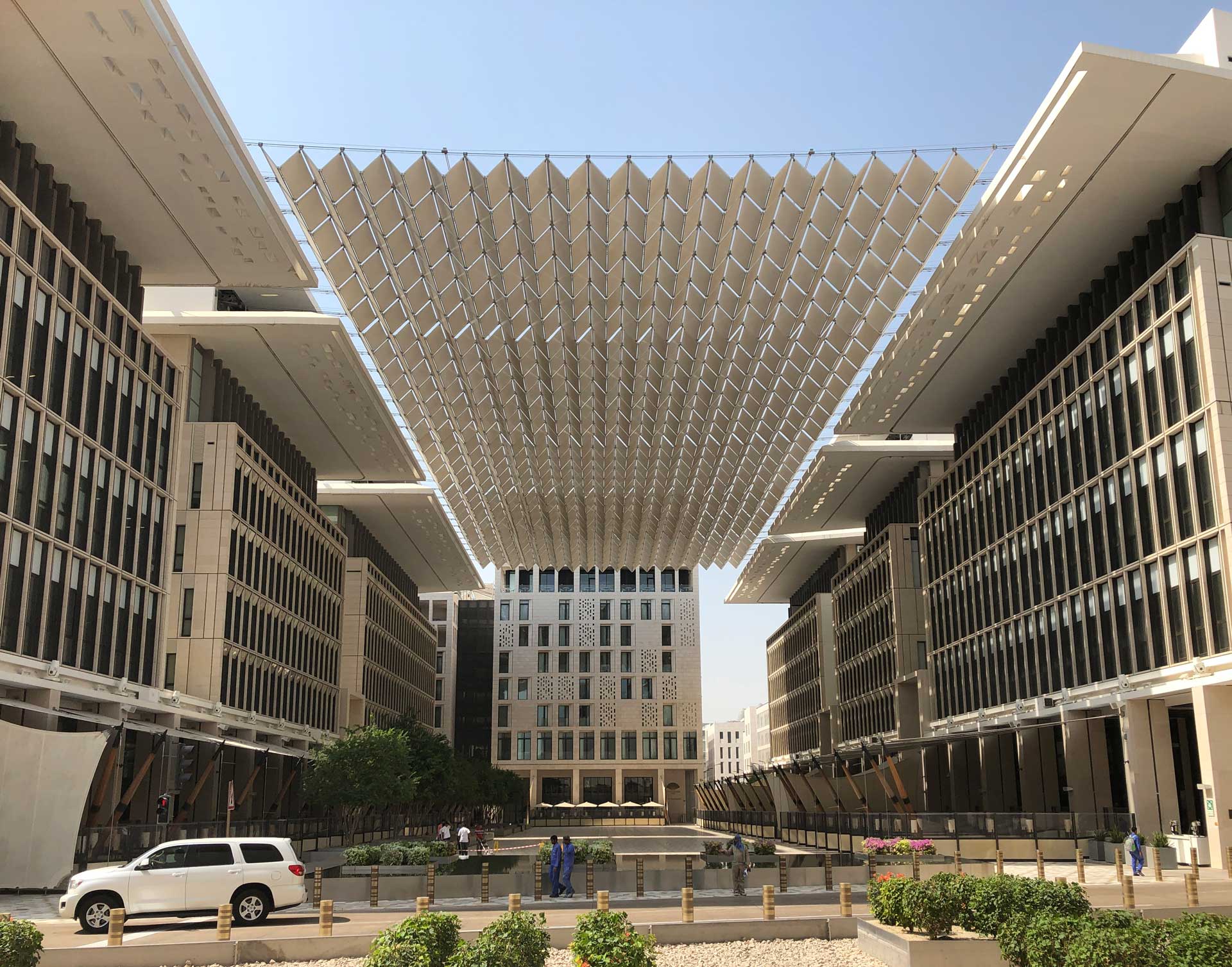 Al-Nouq Square, Msheireb Downtown | Transsolar | KlimaEngineering