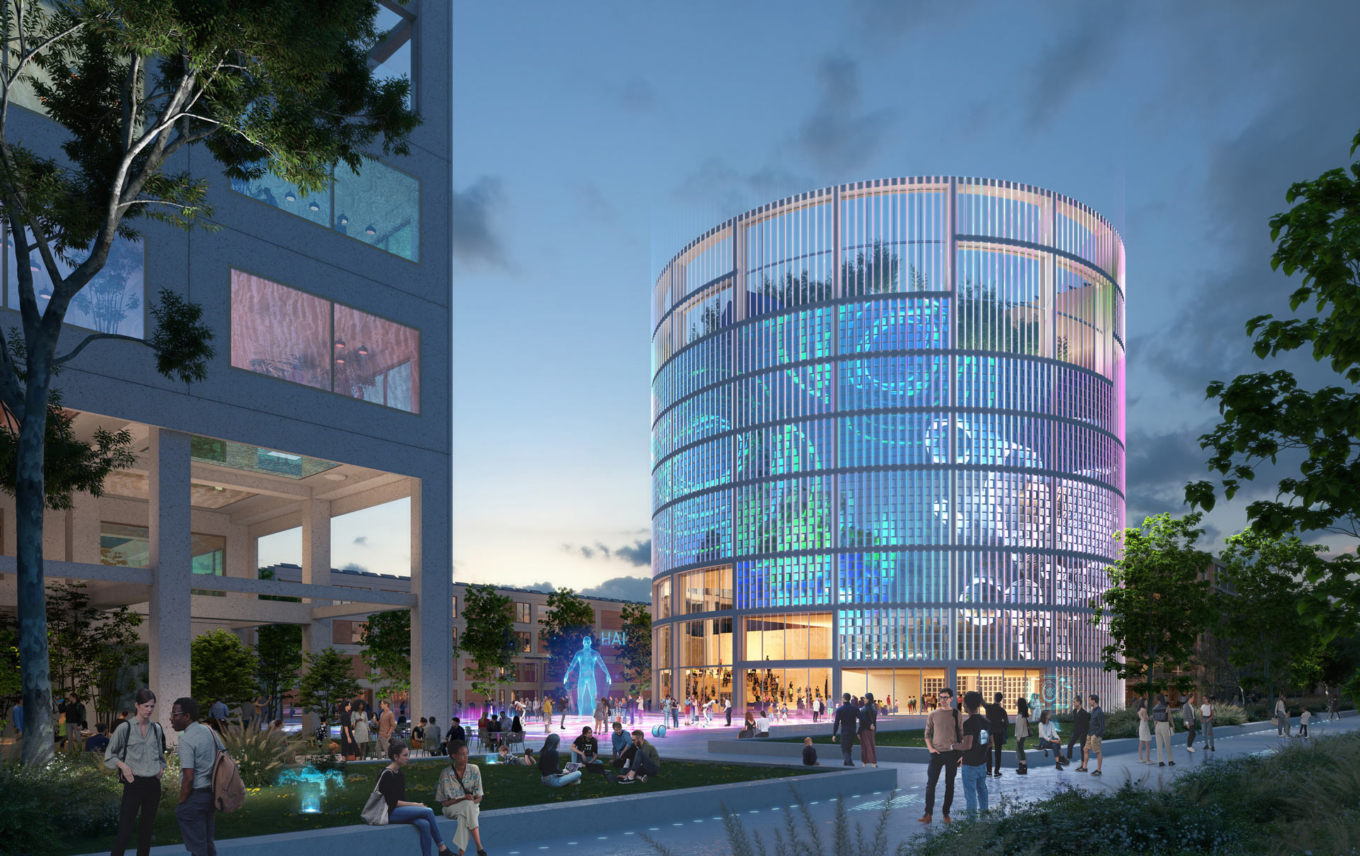 Innovation Park Artificial Intelligence Steinäcker | Transsolar | KlimaEngineering