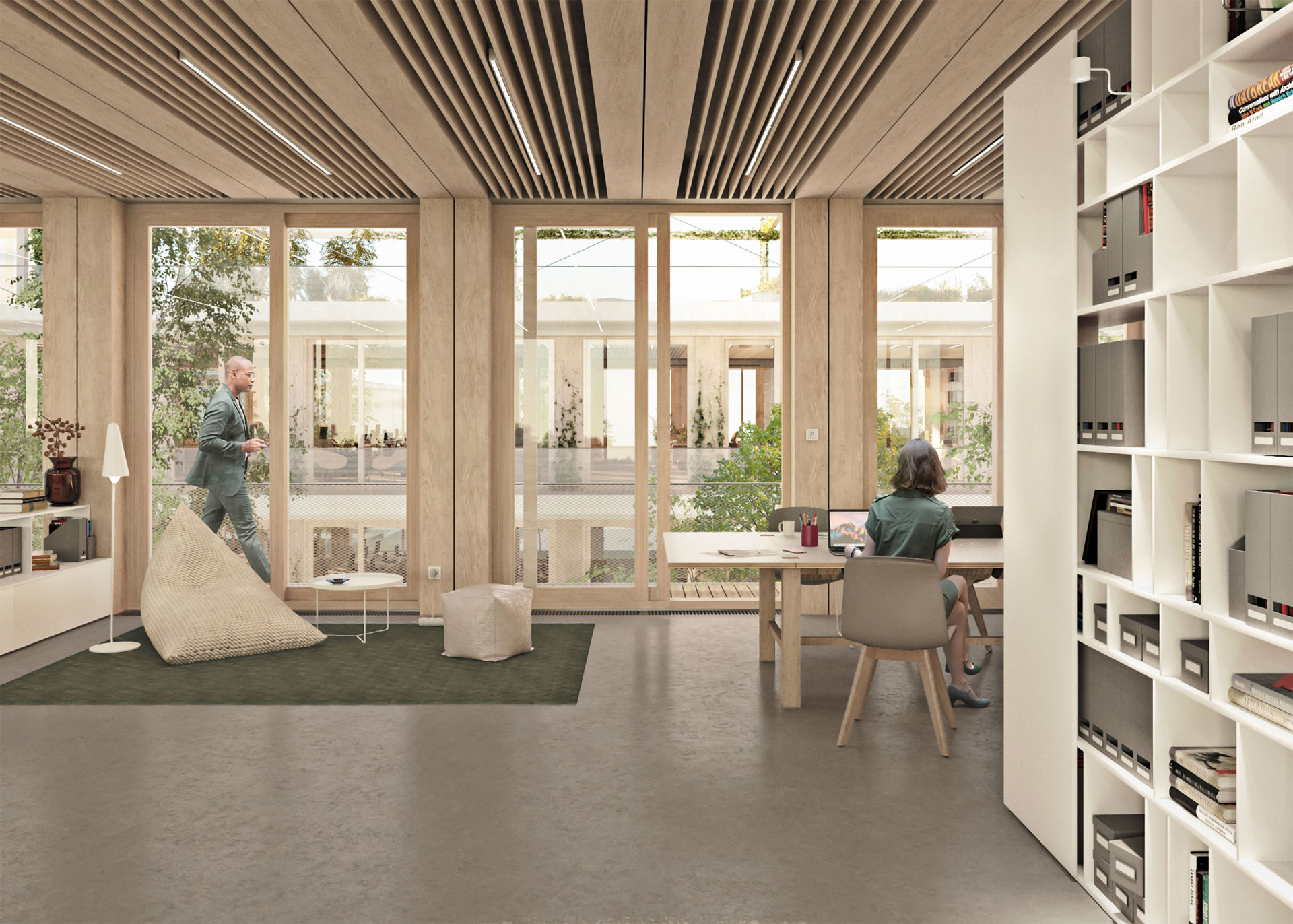 Hitachi Columbus Campus | Transsolar | KlimaEngineering