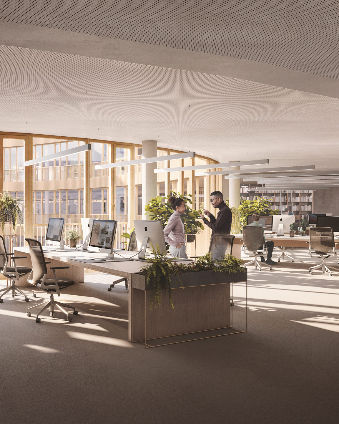 New Office and Retail Building "Lumen" Sonnenstr. 23 | Transsolar ...