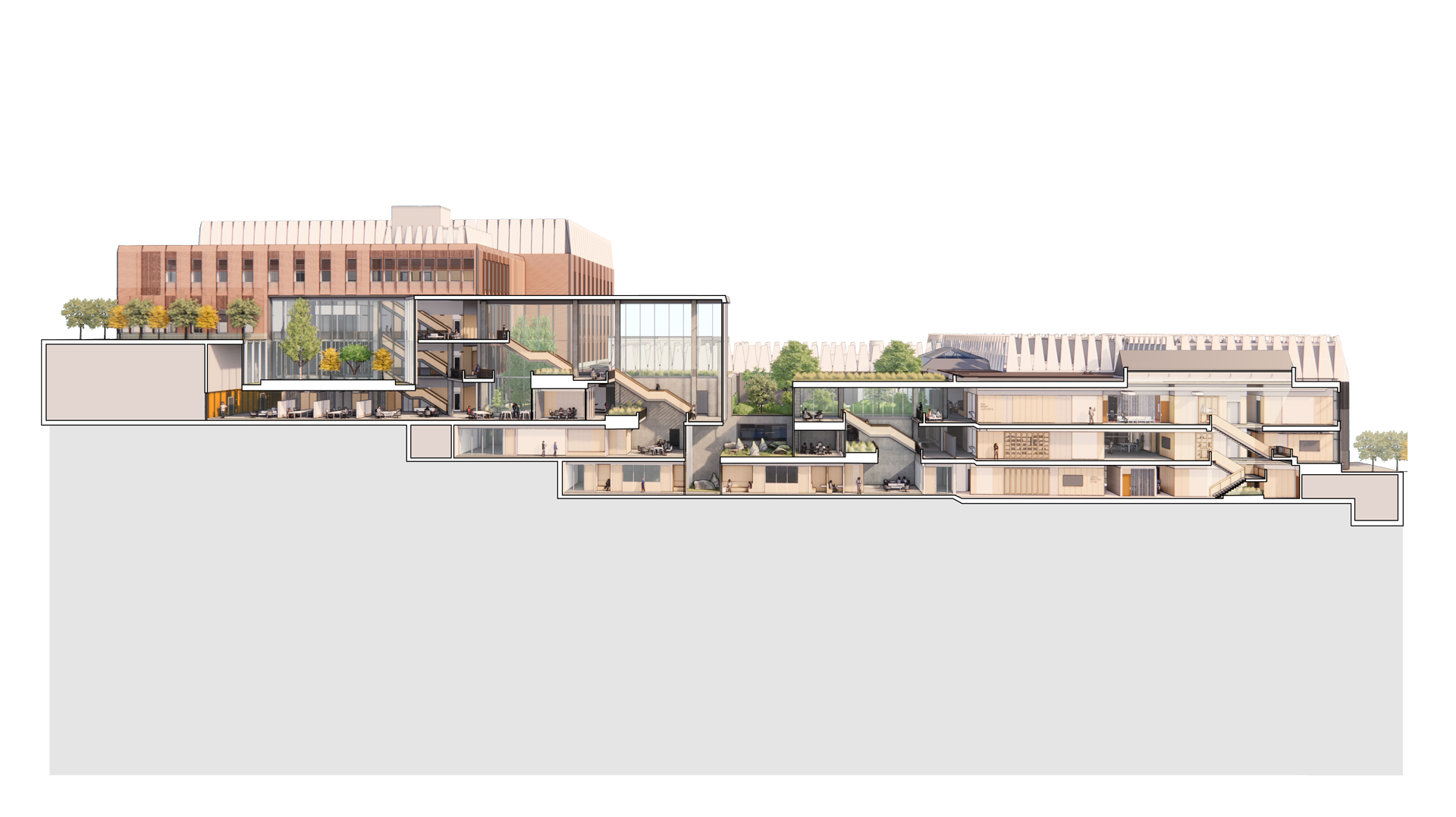 Yale University Upper Science Hill Development | Transsolar ...