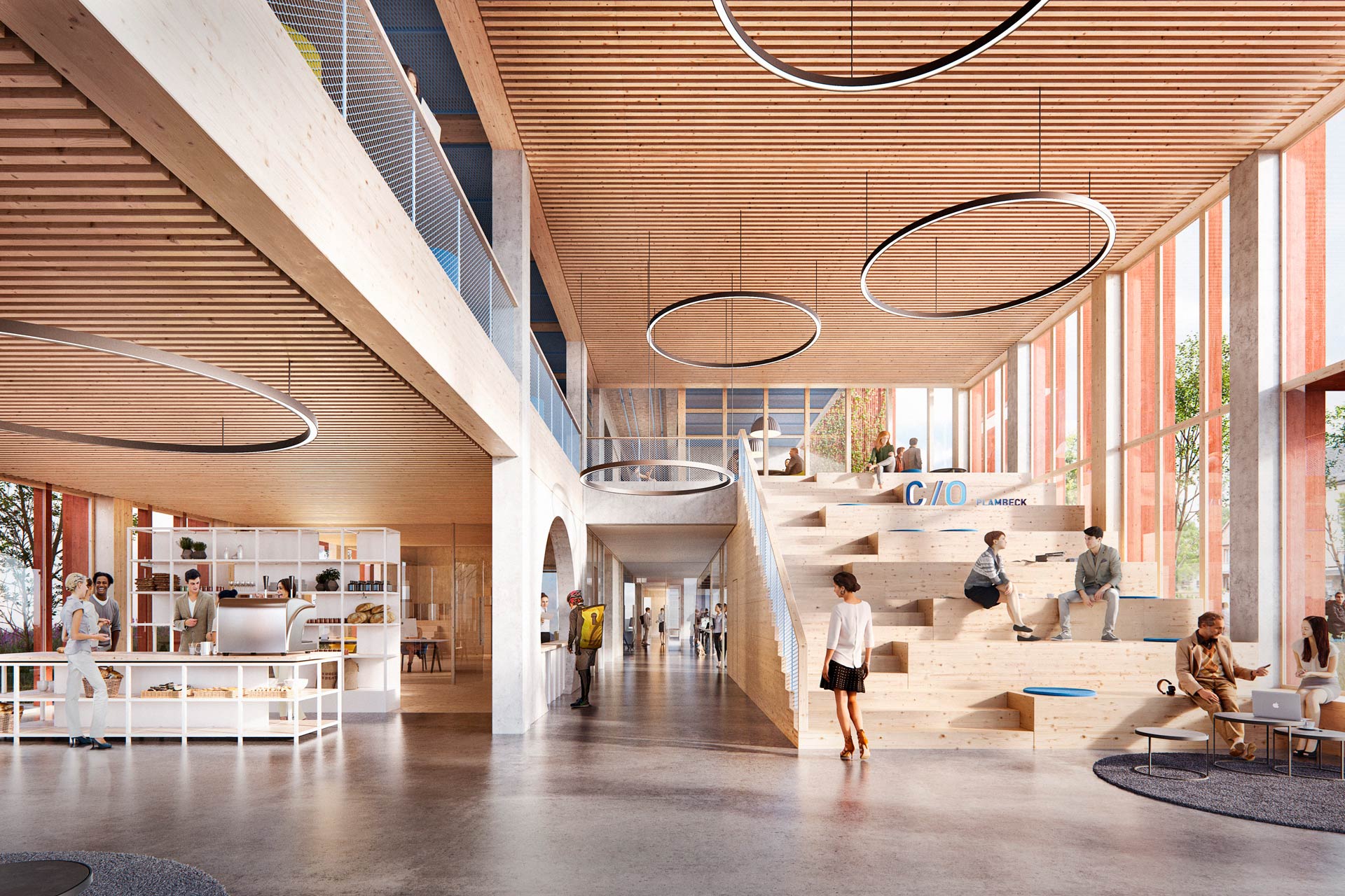 New Office Building - Plambeck Campus | Transsolar | KlimaEngineering