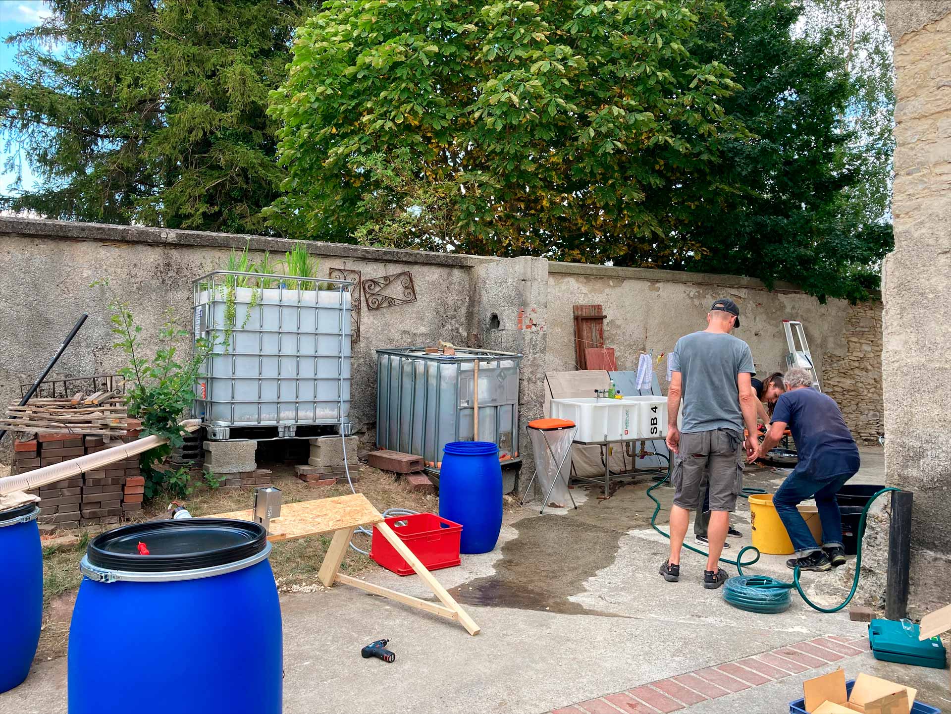 The Ownhome Concept or Decentralized Small Waterworks | Transsolar | KlimaEngineering