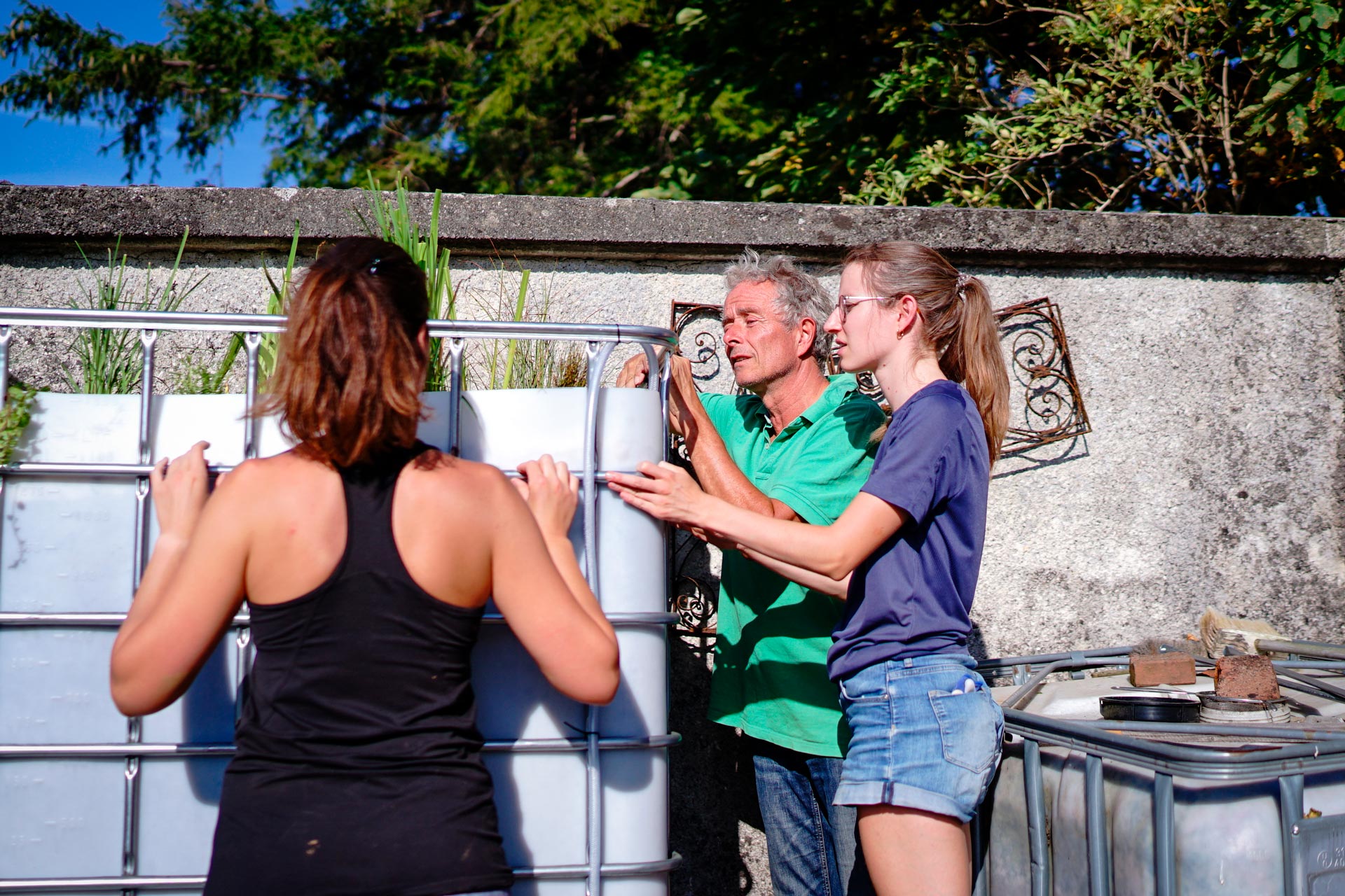 The Ownhome Concept or Decentralized Small Waterworks | Transsolar | KlimaEngineering