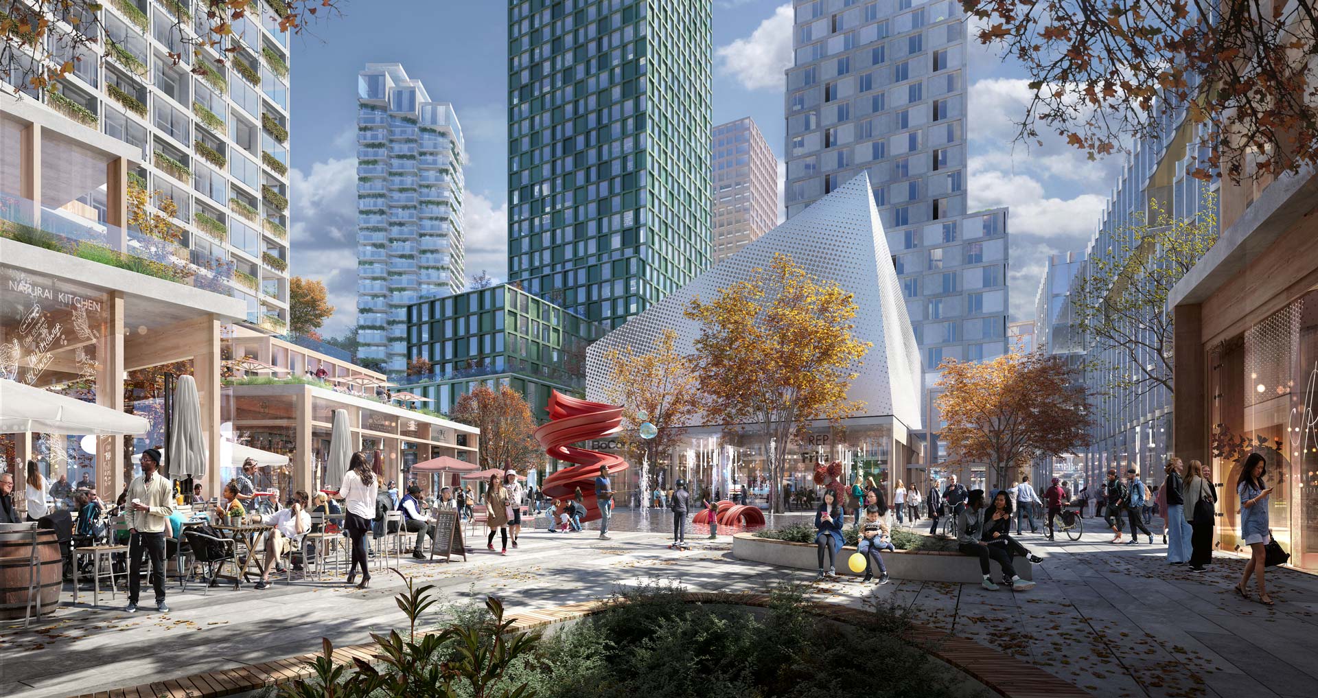 Downsview Framework Plan | Transsolar | KlimaEngineering