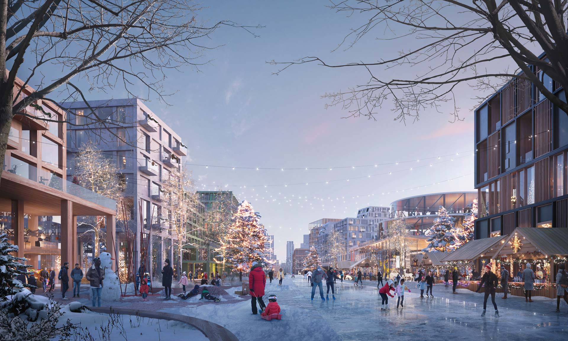 Downsview Framework Plan | Transsolar | KlimaEngineering