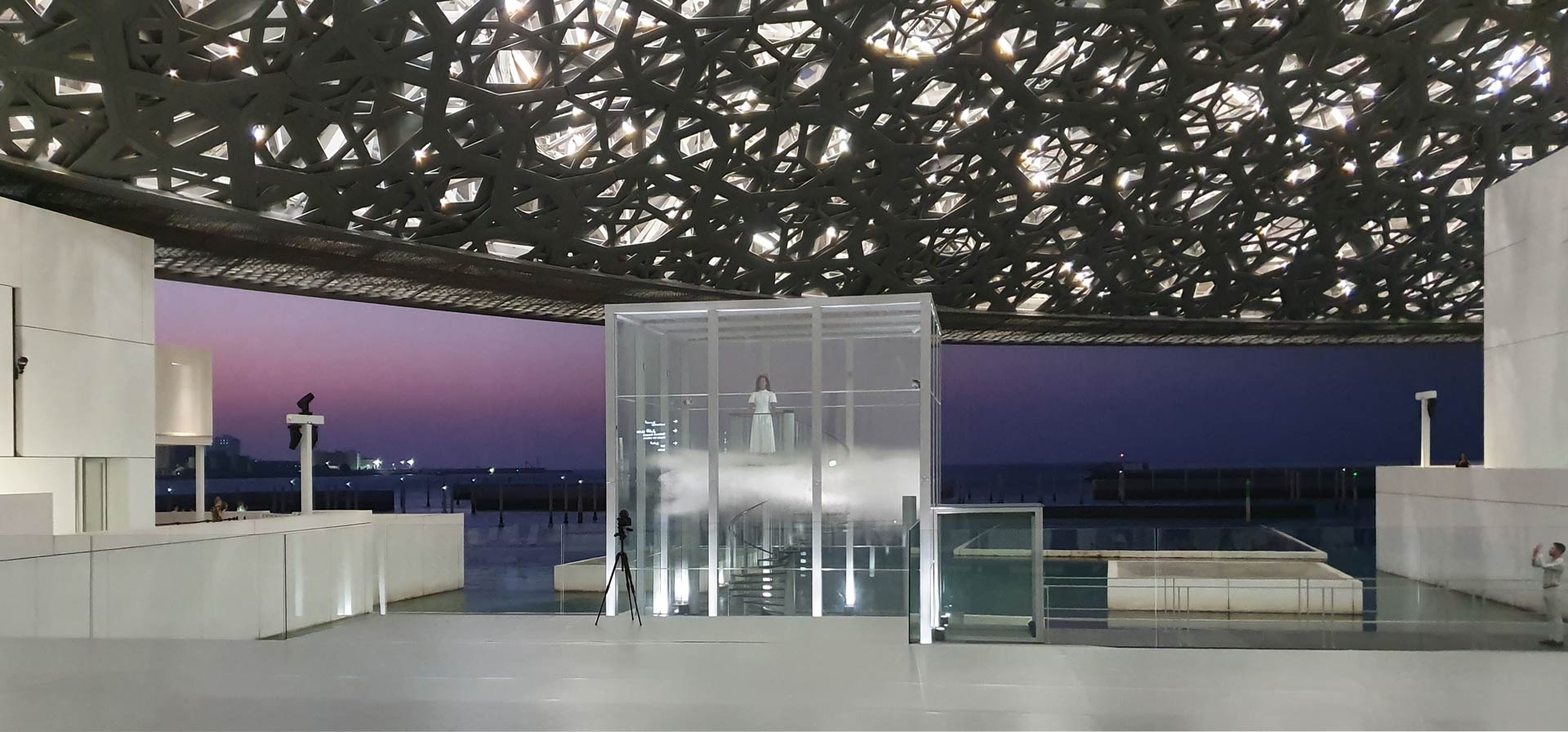 USO - The Perfumed Cloud | Louvre Abu Dhabi | Transsolar | KlimaEngineering