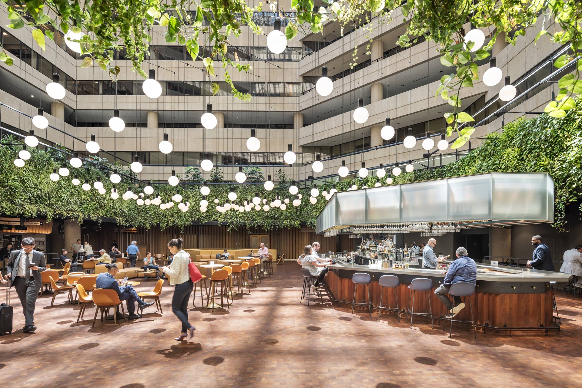 International Square Food Hall | Transsolar | KlimaEngineering