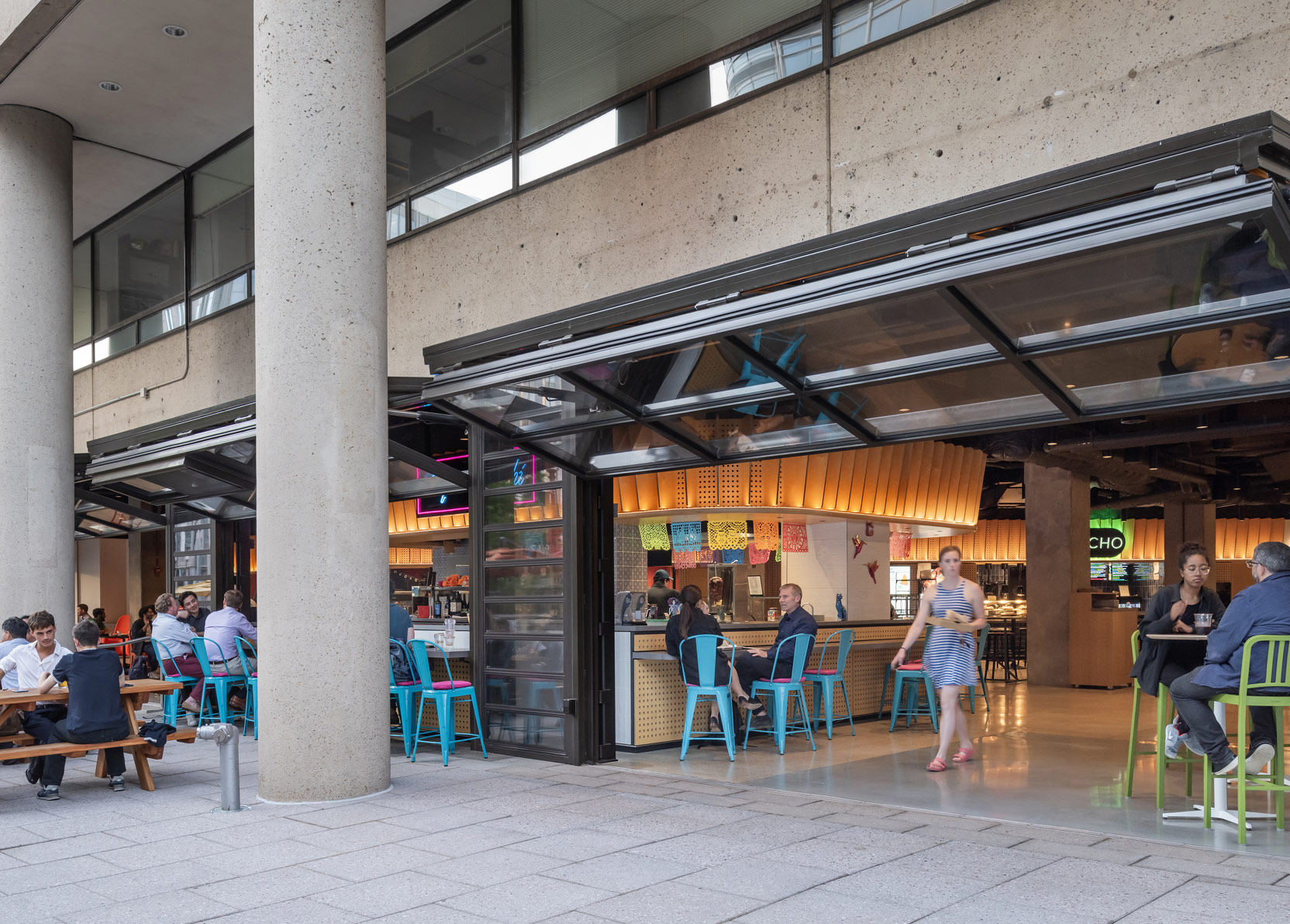 International Square Food Hall | Transsolar | KlimaEngineering