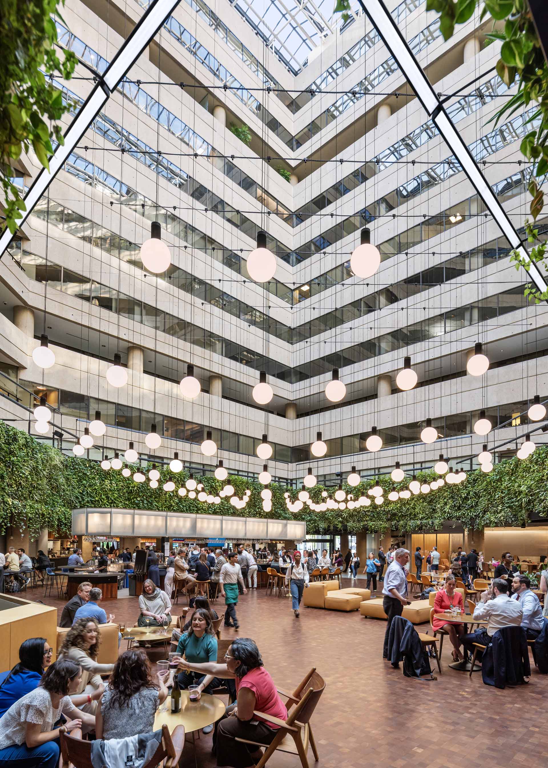 International Square Food Hall | Transsolar | KlimaEngineering